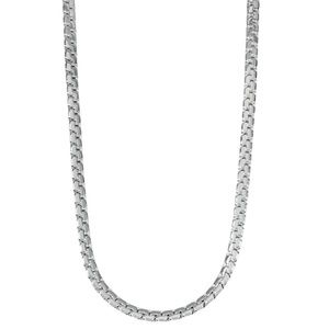 Blackjack | Accessories | Mens Stainless Steel Flat Box Chain 24 | Poshmark
